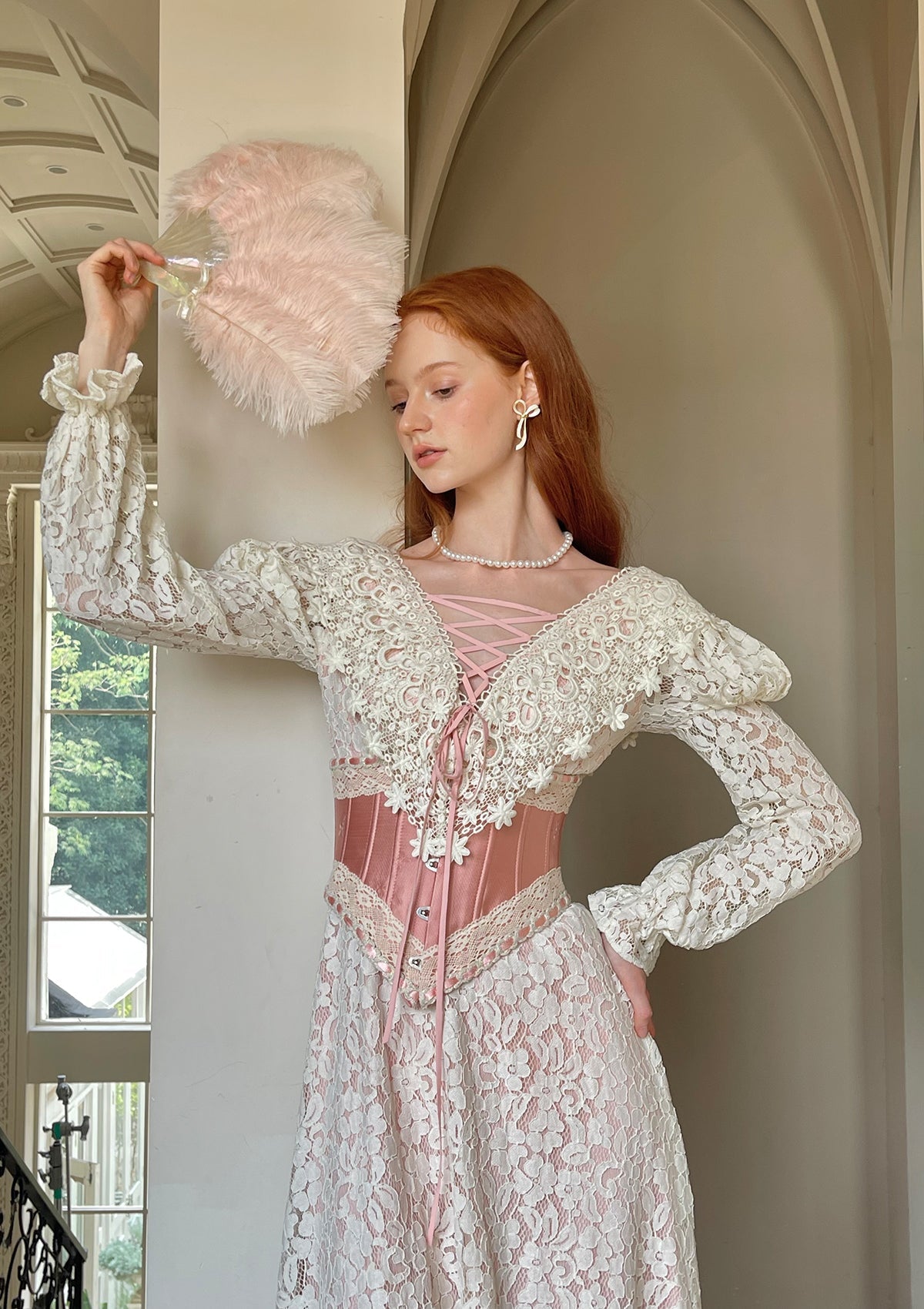 "Rose and Monologue Poem" Dress